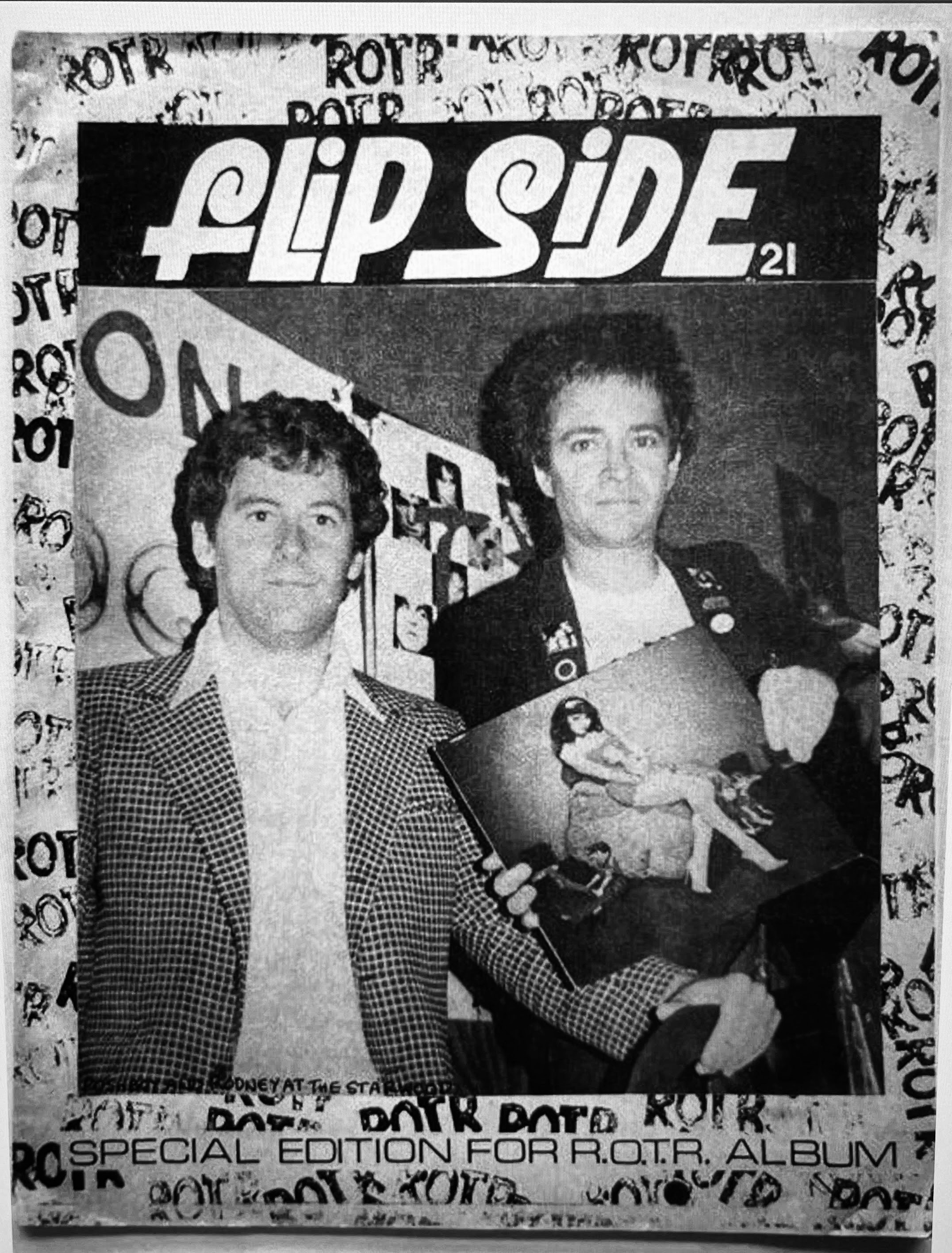 Over 40 years celebration, Rodney on the ROQ vinyl band compilation ...