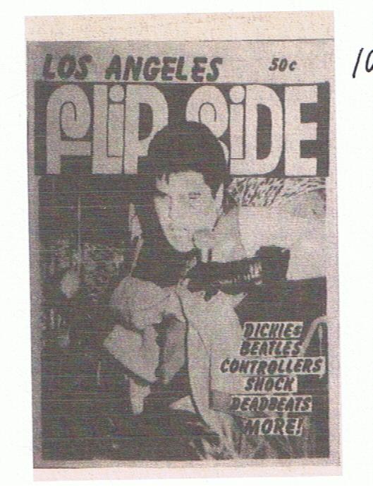 1 – 16 Los Angeles Flipside Fanzine Covers. Post – The Seminary of ...